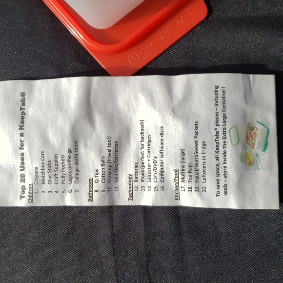 Tupperware | Kitchen | New Tupperware Keep Tab Set | Poshmark